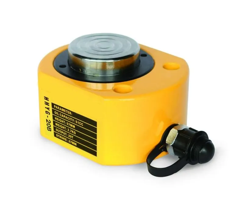 Single Acting Low-Height Hydraulic Cylinder / Silinder Hidrolik Pendek 200 Ton - HHYG-200B ...