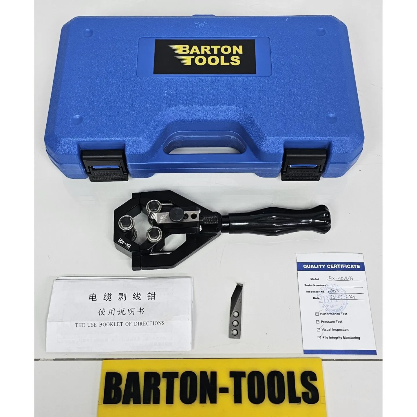 Rotary Cable Wire Stripper Ø20-40mm BX-40A/B BARTON | Cable Wire ...
