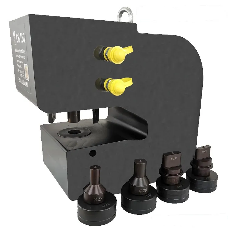Heavy Duty Hydraulic Punching Double Acting / Hole Punch Punching Tool ...