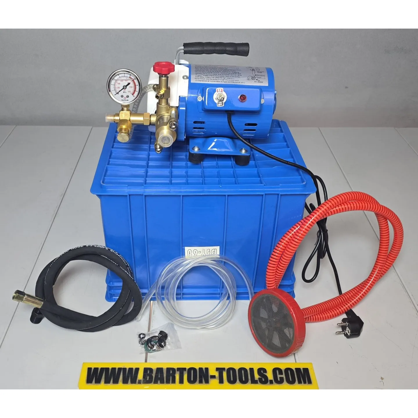 Electric Pressure Test Pump 6Mpa 162L/H DSY-60 BARTON | Electric ...