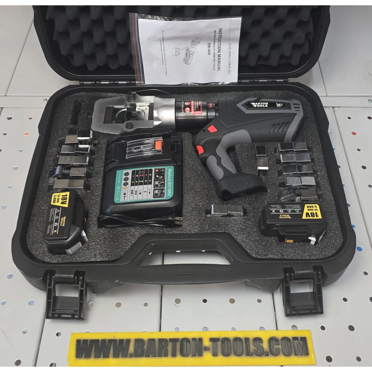 Battery ACSR Hydraulic Crimping Tools 16-500mm² EB-500 BARTON | Battery ...