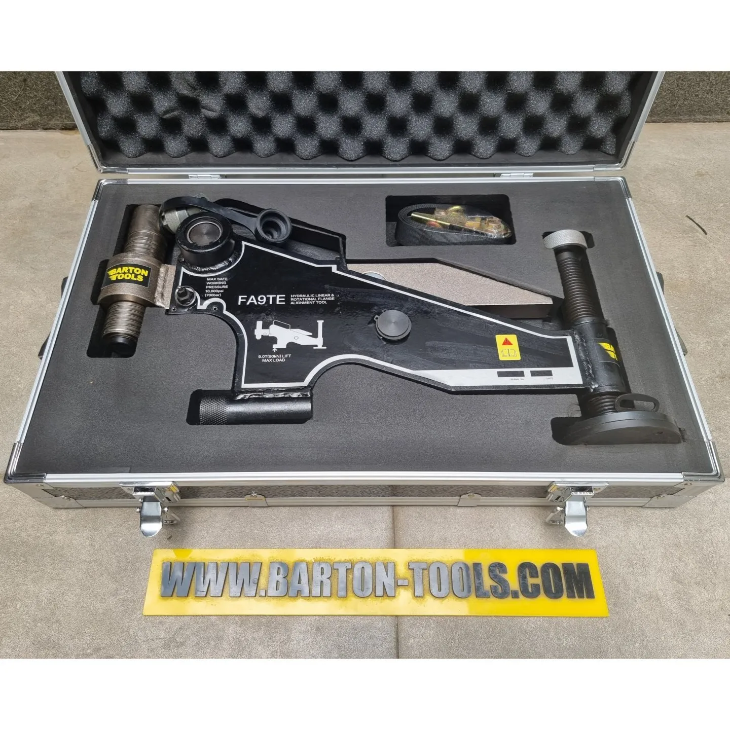 Hydraulic Flange Alignment Tool 9 Ton FA9TE BARTON | Flange Alignment ...