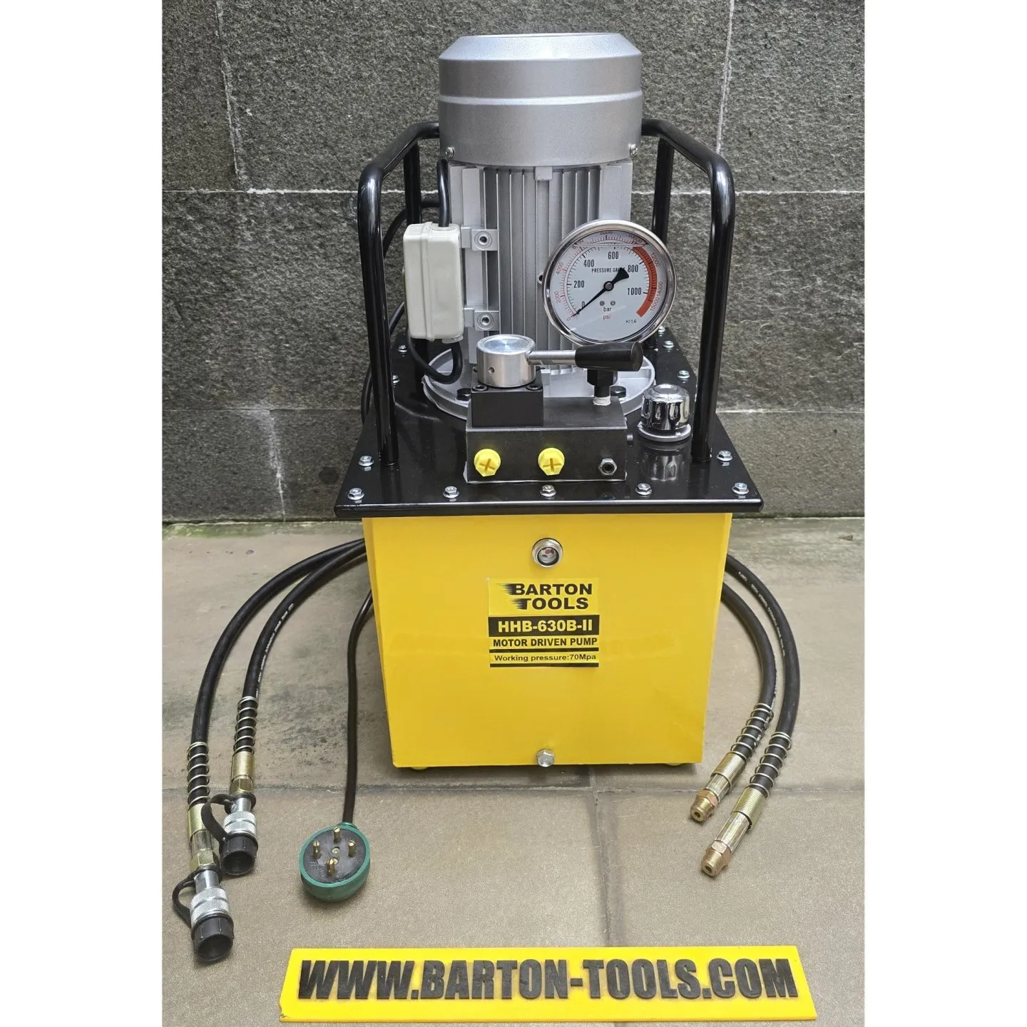 Electric Hydraulic Pump 35L 2.2kw Valve Double Acting / Pompa Hidrolik Elektrik Listrik / Power ...