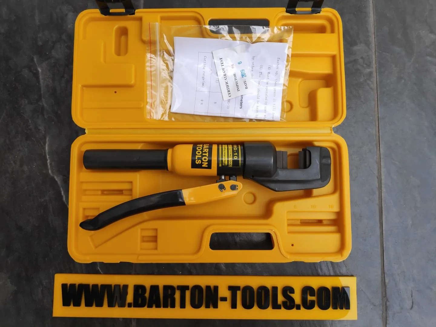 Manual Hydraulic Rebar Cutter / Bar Cutting / gunting pemotong / Alat ...