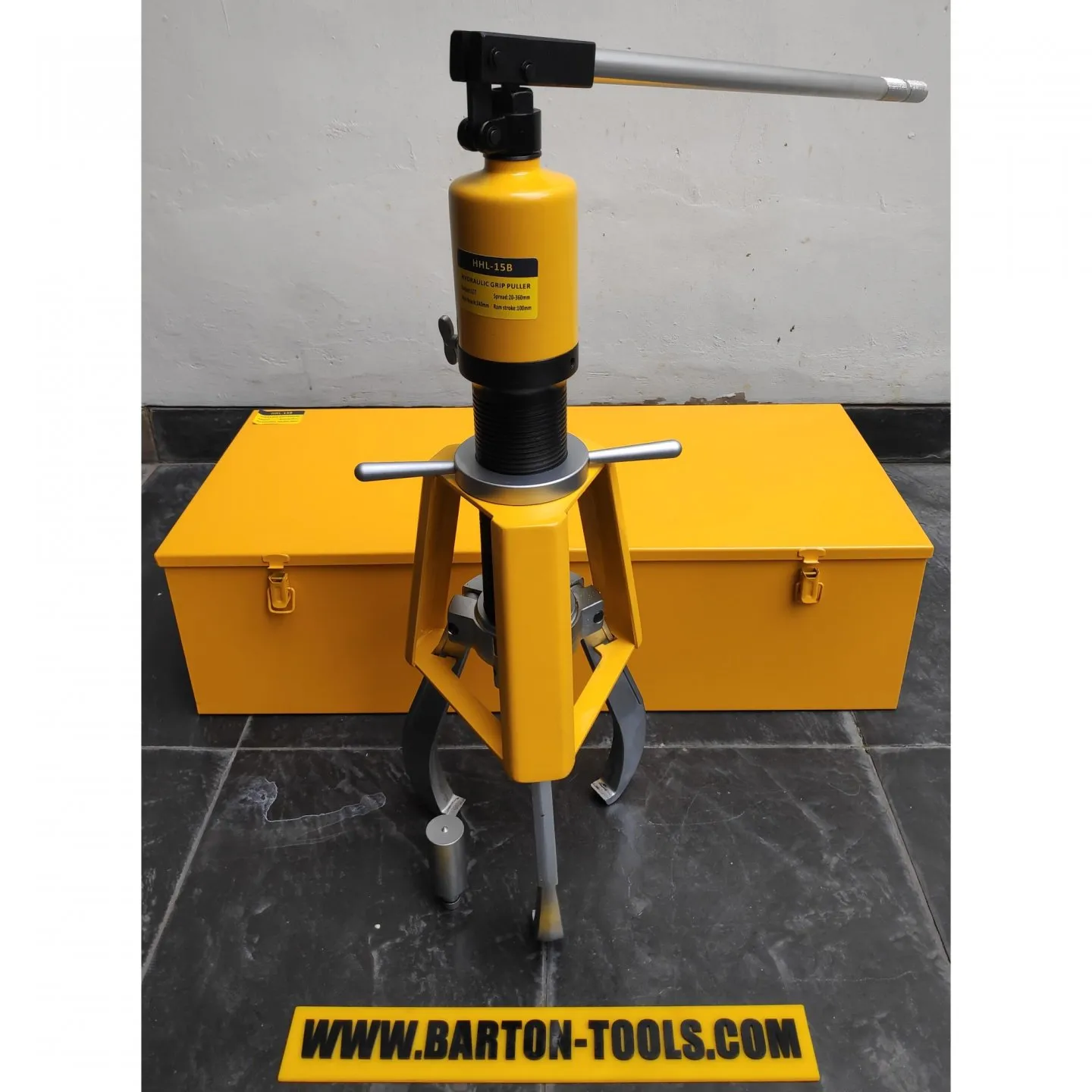 Self-Contained Hydraulic Grip Puller / Integral Treaker Bearing Hidrolik 15 Ton - HHL-15B ...