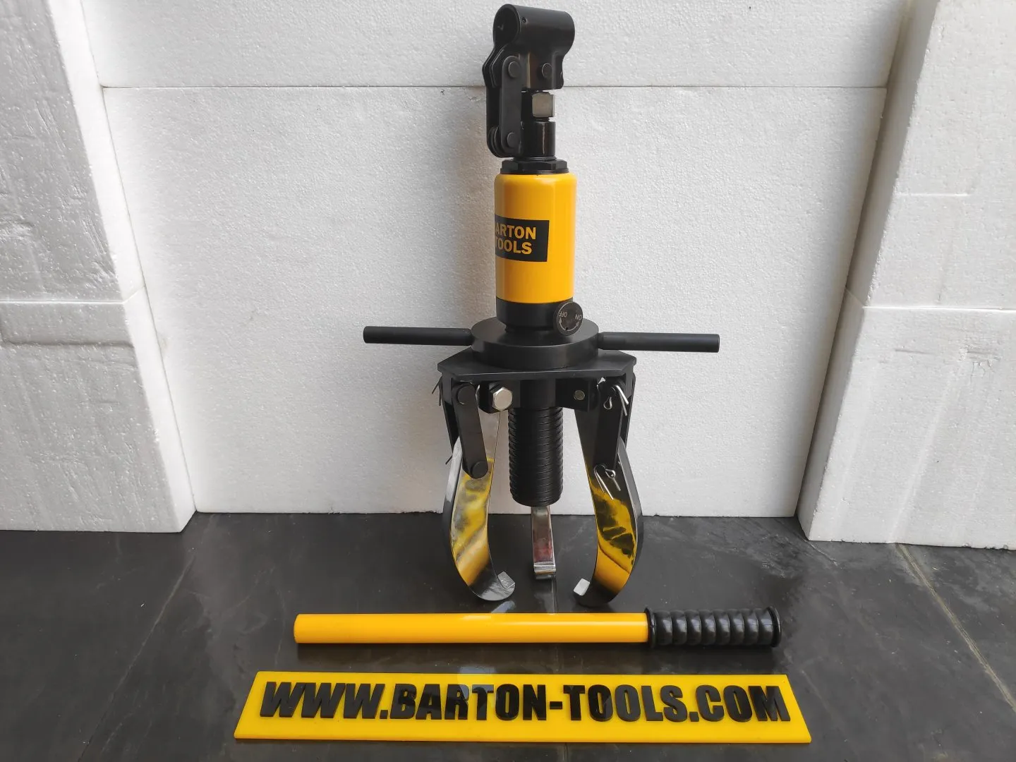 Skid Resistant Hydraulic Gear Puller / Anti Slip Treaker Bearing ...