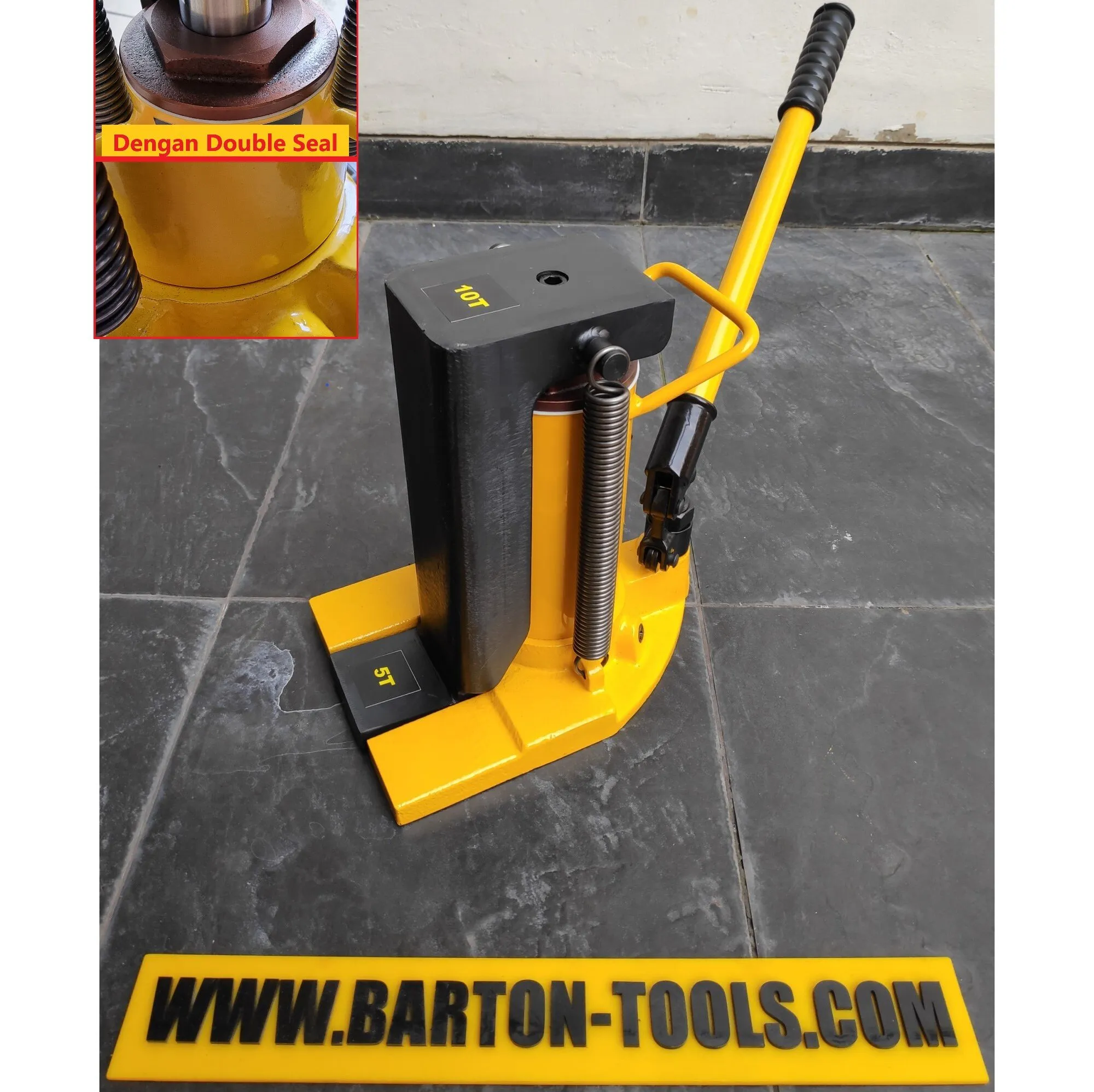Hydraulic Toe Jack / Track Jack / Dongkrak Sepatu Hidrolik 10 Ton - HHQD-10 - BARTON | Hydraulic ...