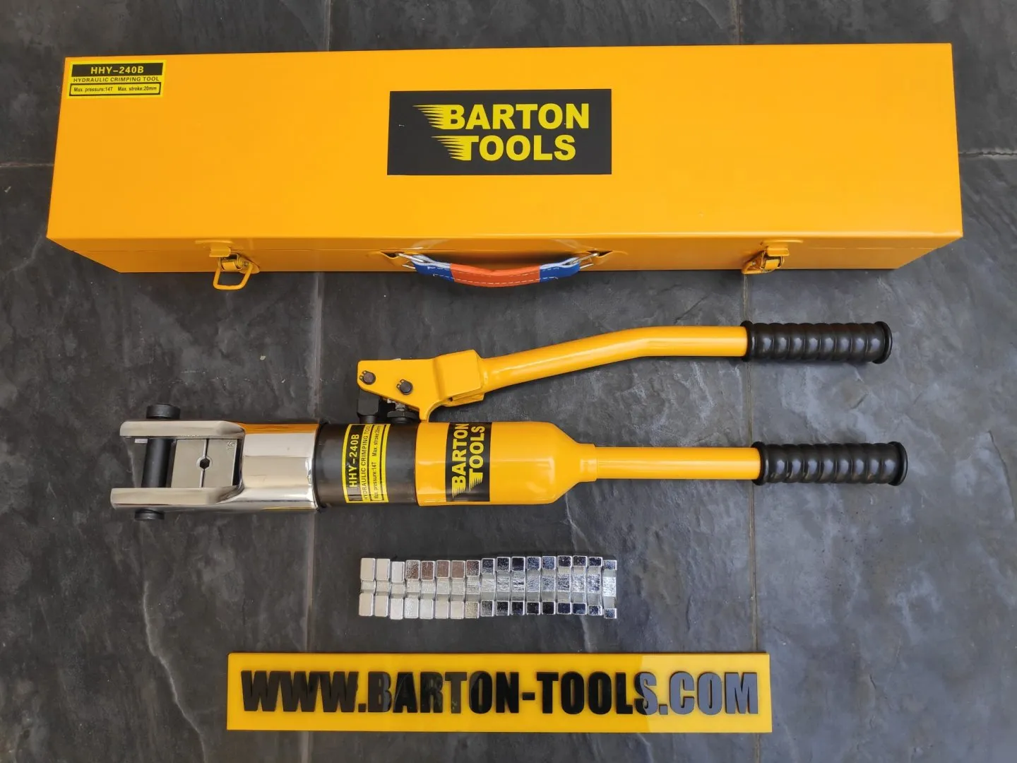 Hand Hydraulic Crimping Tool / Crimper / Tang Crimp Press Skun Manual ...