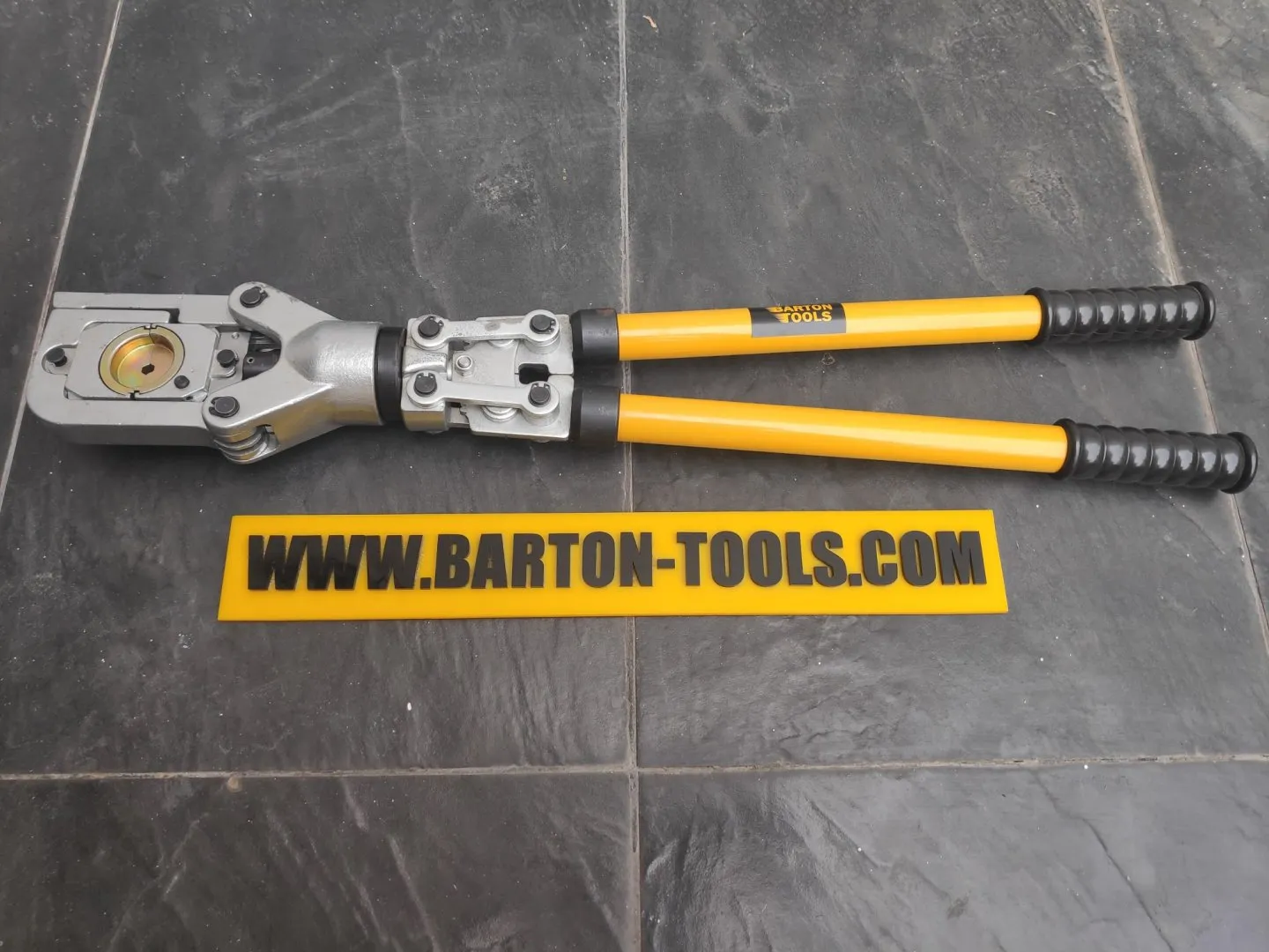 Interchangeable Hexagonal Mechanical Crimping Tool Square Head / Tang ...