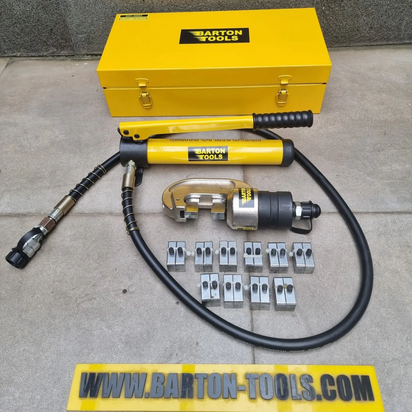 Hydraulic Crimping Tool Set / Crimper / Tang Crimp Press Skun Hidrolik ...