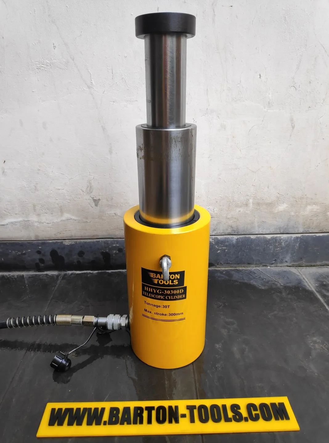 Single Acting Multi Stage Telescopic Long Hydraulic Cylinder / Silinder ...