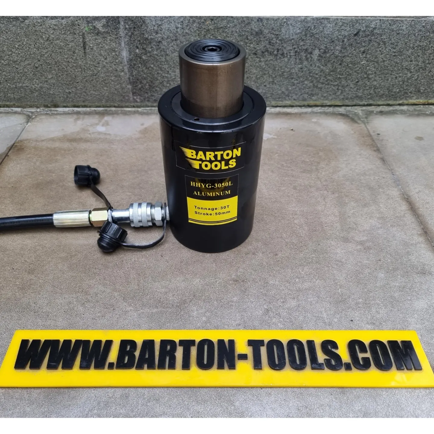 Single Acting Aluminum Hydraulic Cylinder / Silinder Hidrolik Aluminum ...