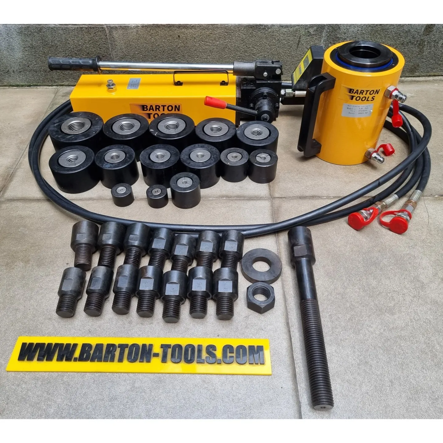 Pull Out Anchor Tester 50T LR-50T BARTON | Pull Out Anchor Tester ...