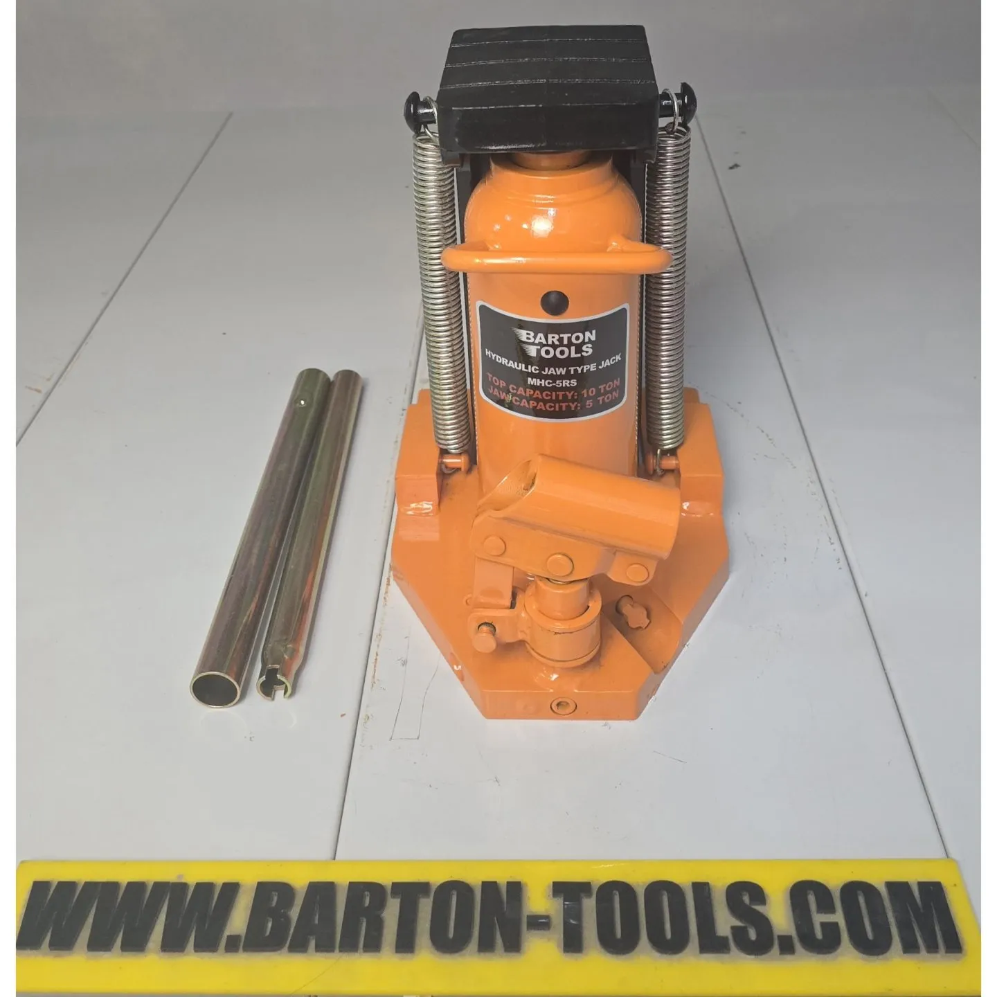 Hydraulic Toe Jack 10 Ton MHC-5RS BARTON | Hydraulic Toe Jacks | Barton Tools