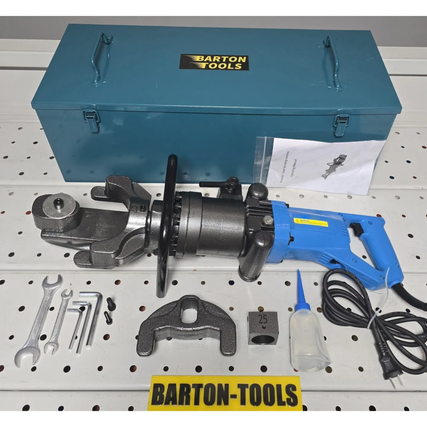 Electric Rebar Bender & Straightener 25mm MN-25 BARTON | Electric Rebar ...