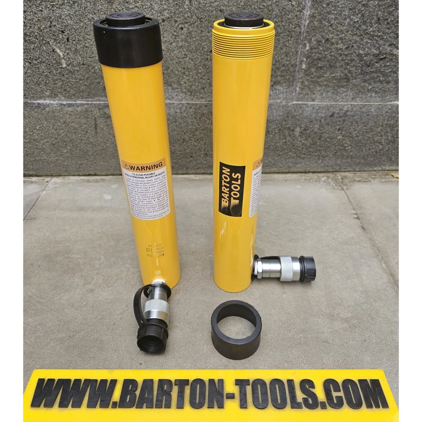 Single Acting Hydraulic Cylinder 10 Ton x 257mm Stroke RC-1010 BARTON | Single Acting RC ...