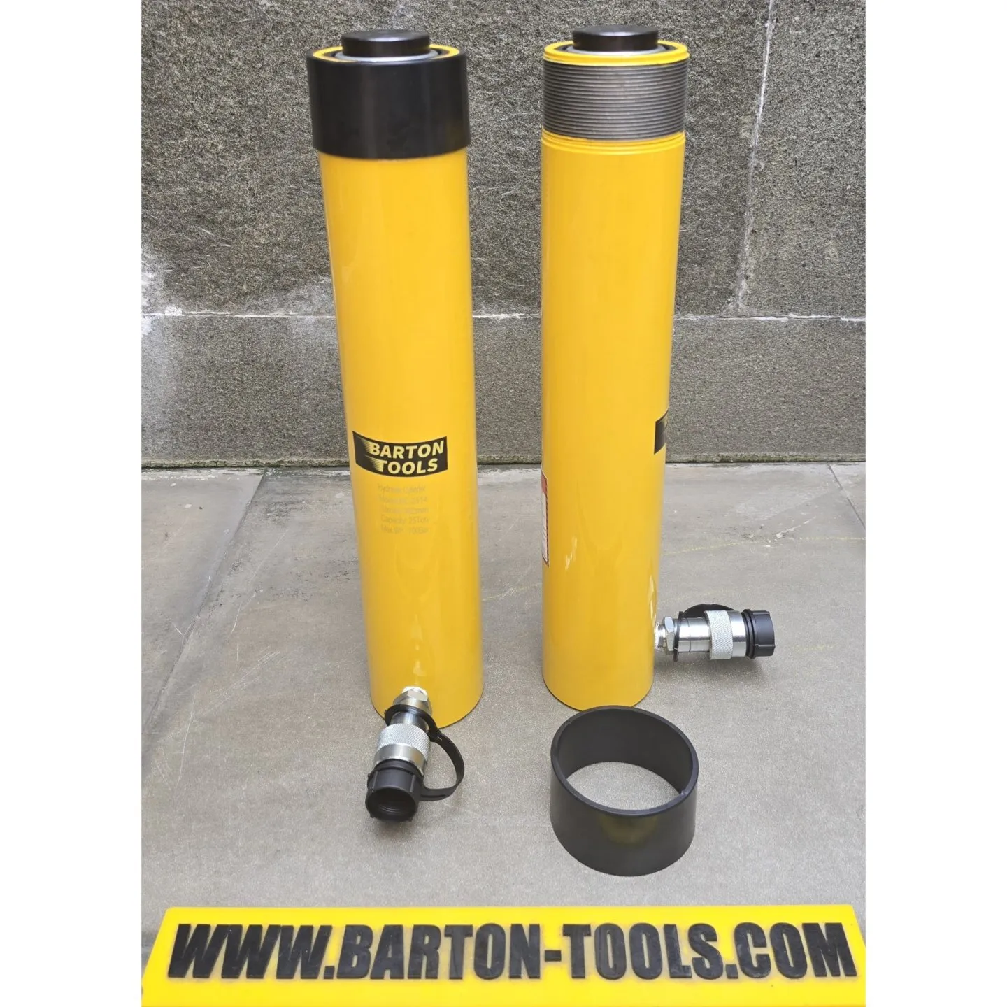 Single Acting Hydraulic Cylinder 25 Ton x 362mm Stroke RC-2514 BARTON | Single Acting RC ...